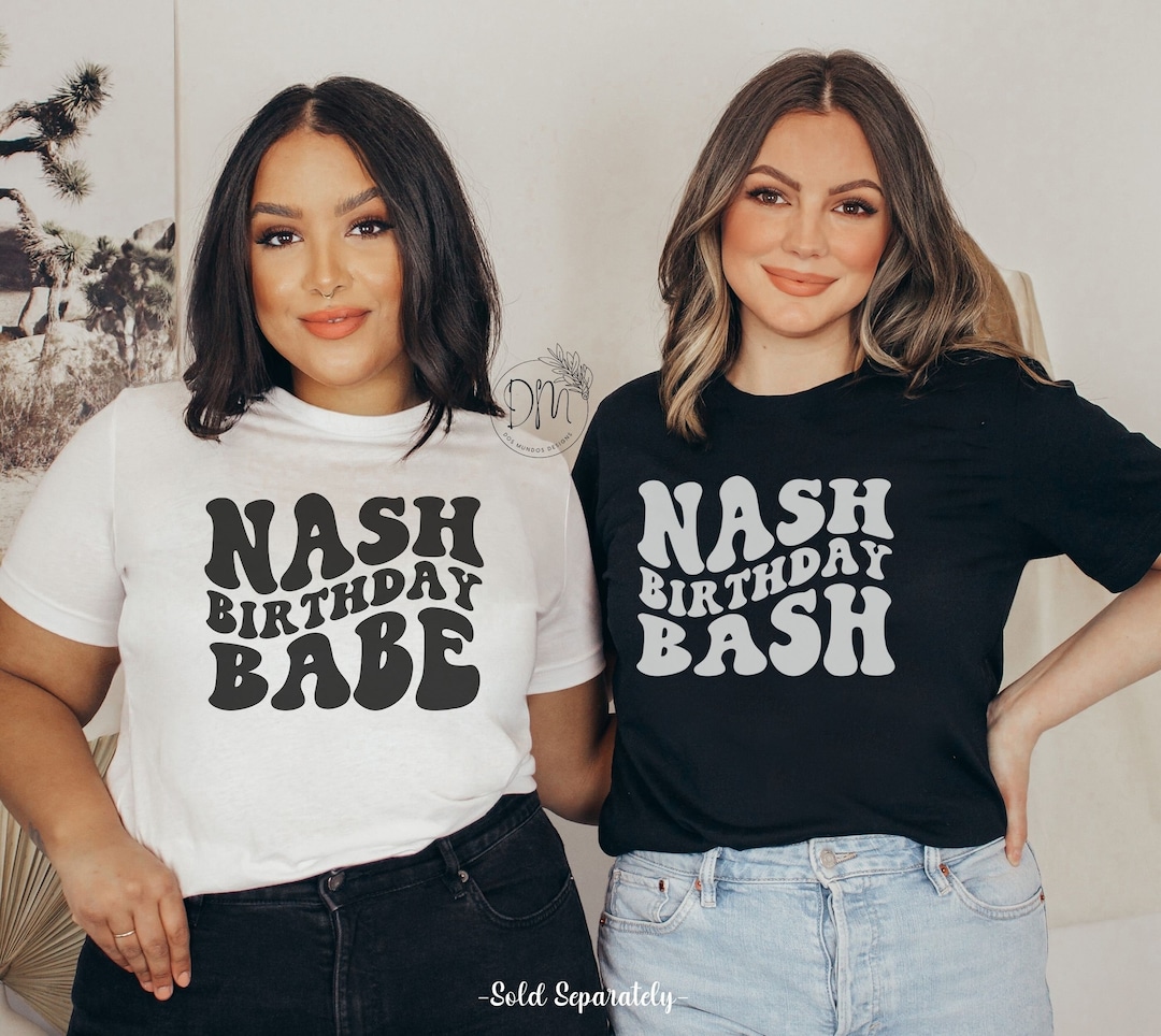 Nash Birthday Bash Shirts Nash Bash Shirt Nashville Birthday - Etsy