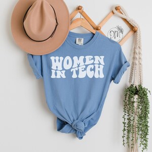 Women in Tech Shirt, Women in STEM, Technology Shirt, Software Engineer ...