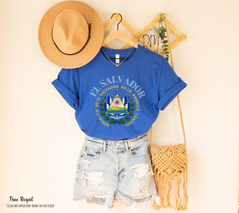 El Salvador Shirt, El Salvador Flag Shirt, Regalo Para Salvadoreña ...