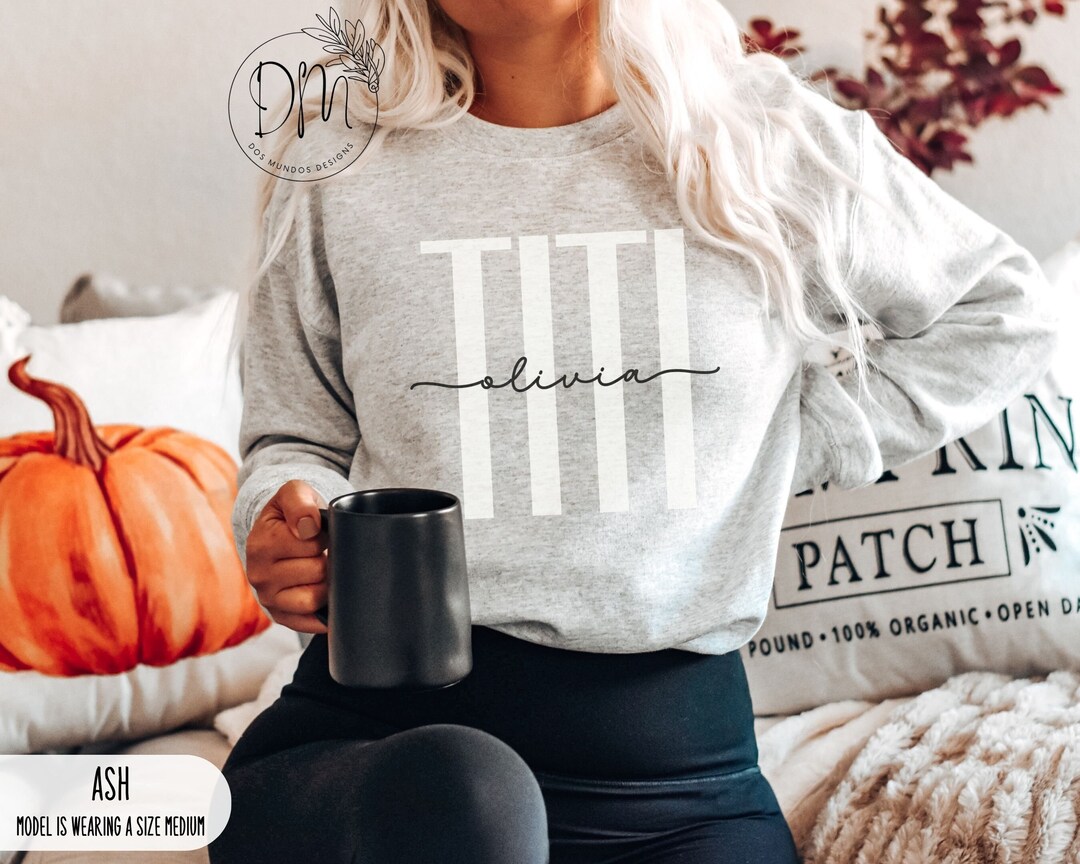 Titi Sweatshirt, Personalized Titi Crewneck, Custom Name Titi ...