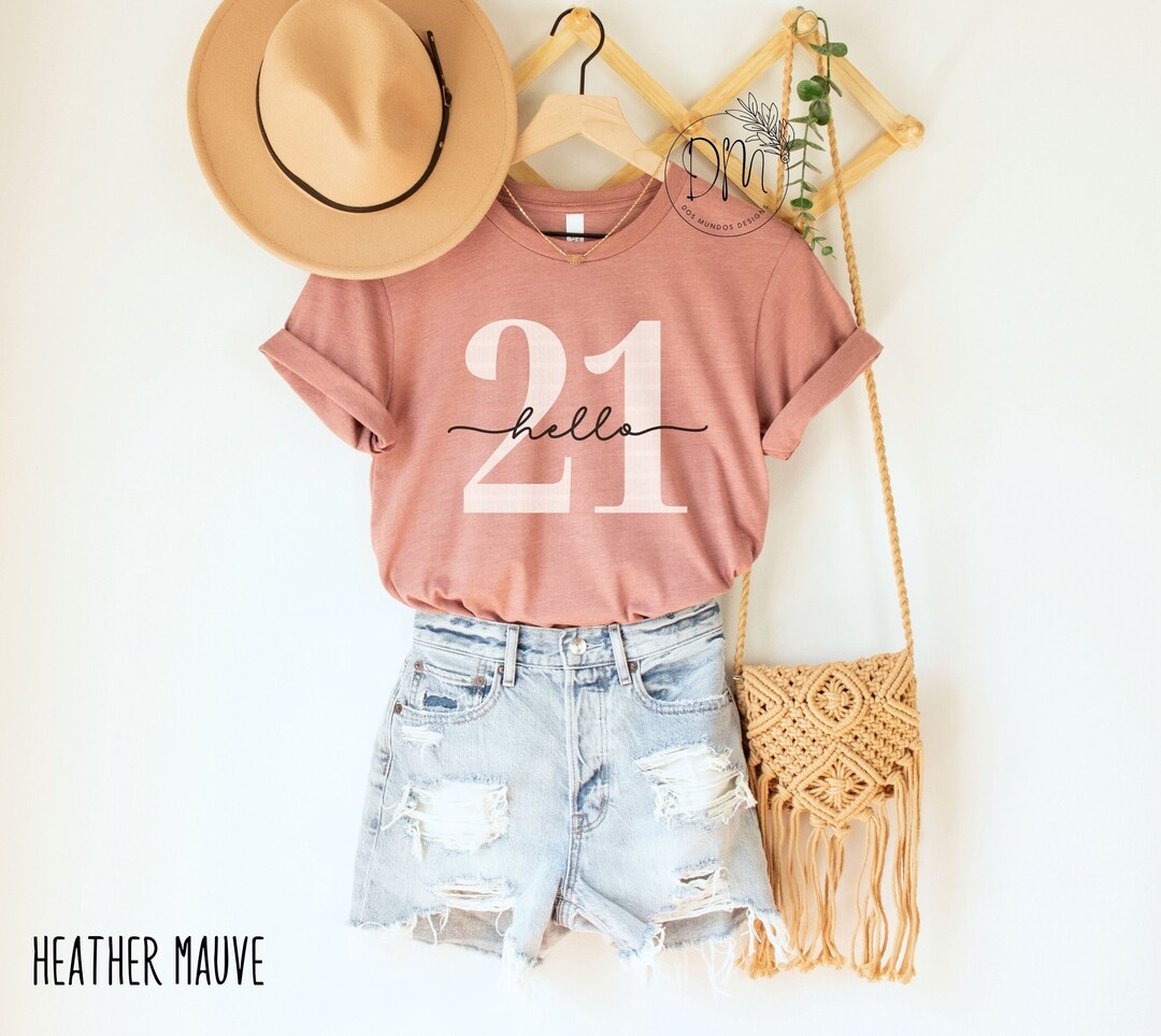 21st Birthday Shirt, Hello 21 Shirt, 2003 Birthday T-shirt, Hello ...