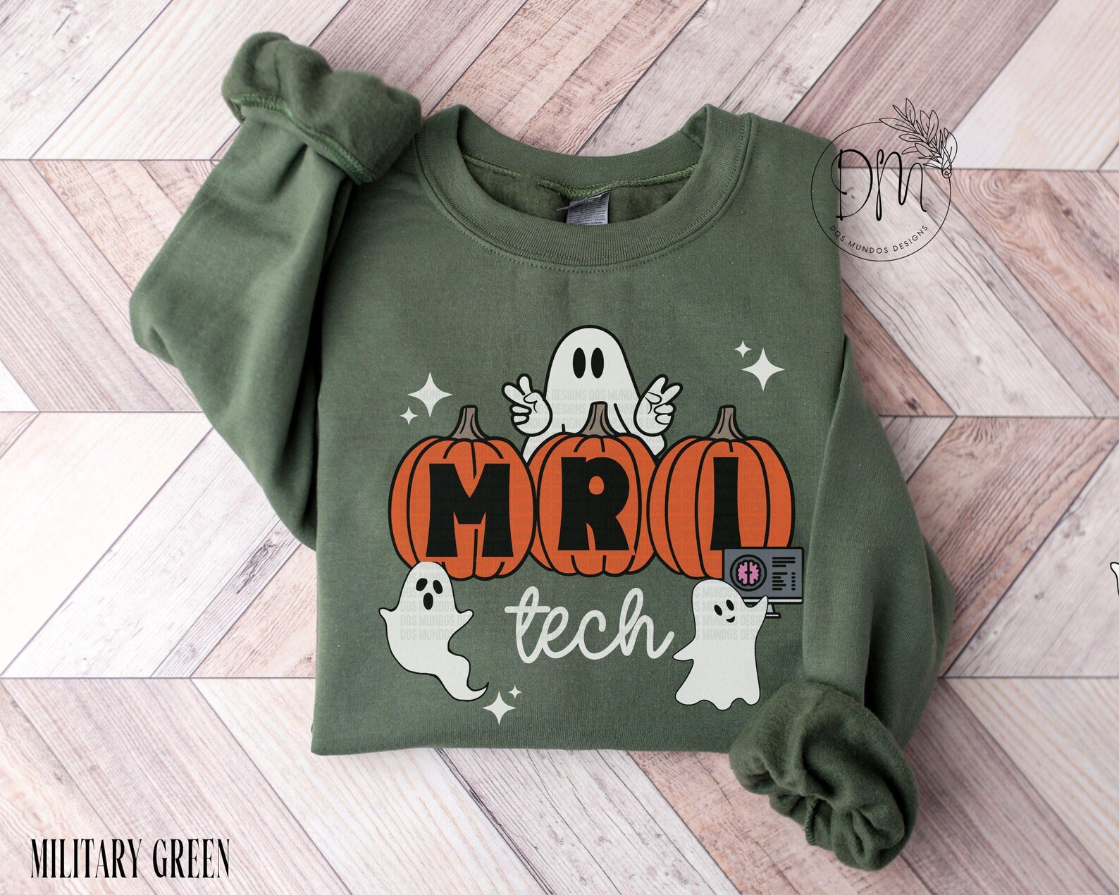 MRI Tech Halloween Sweatshirt Halloween MRI Technologists Sweatshirt ...