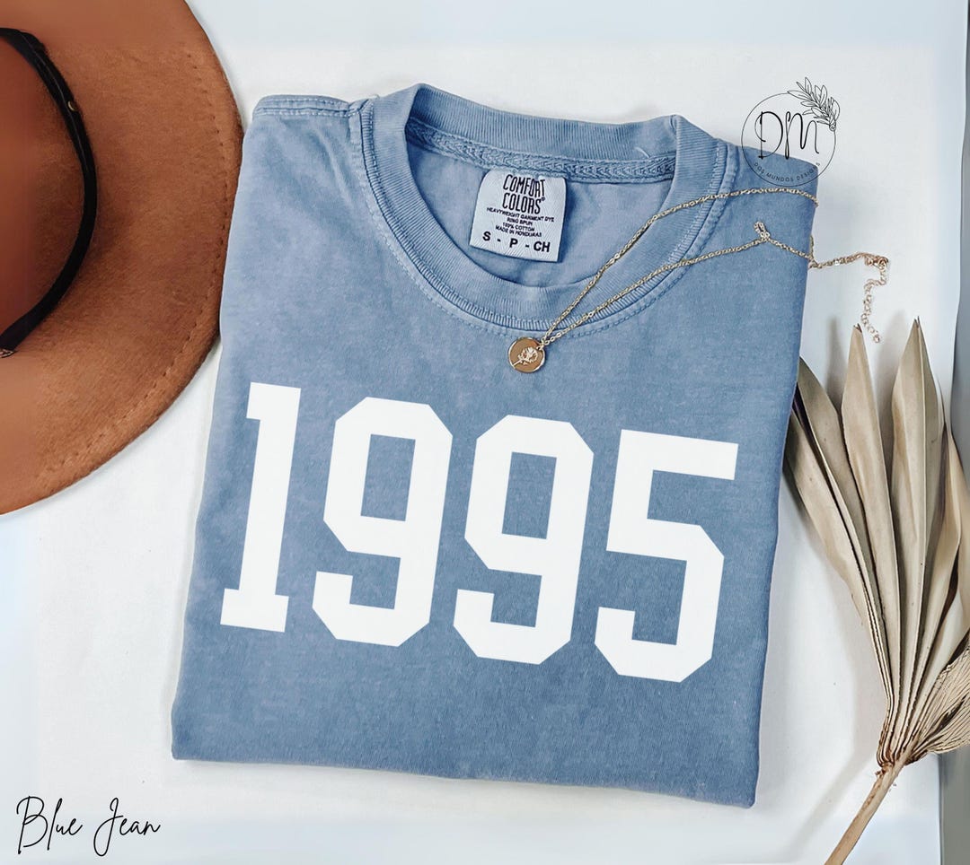 Comfort Colors 1995 Shirt 1995 T-shirt 30th Birthday Shirt 1995 Tshirt ...