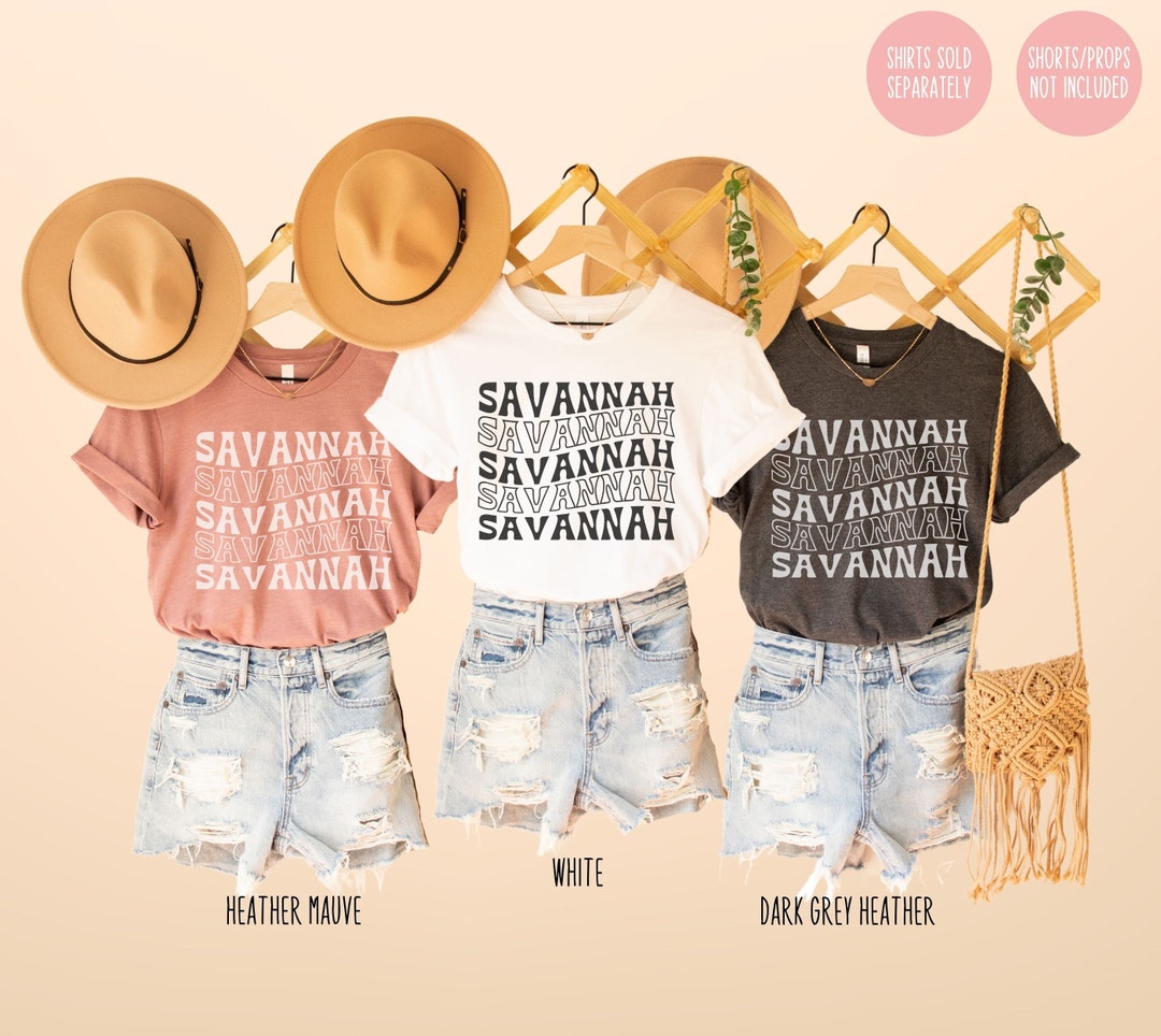 Savannah Bachelorette Party Shirts Savannah Bride Tee Savannah Tribe ...