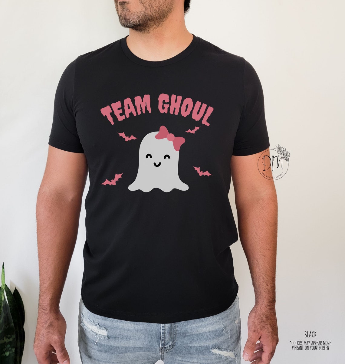 Halloween Gender Reveal Shirt Team Ghoul Shirt Team Boo-y - Etsy
