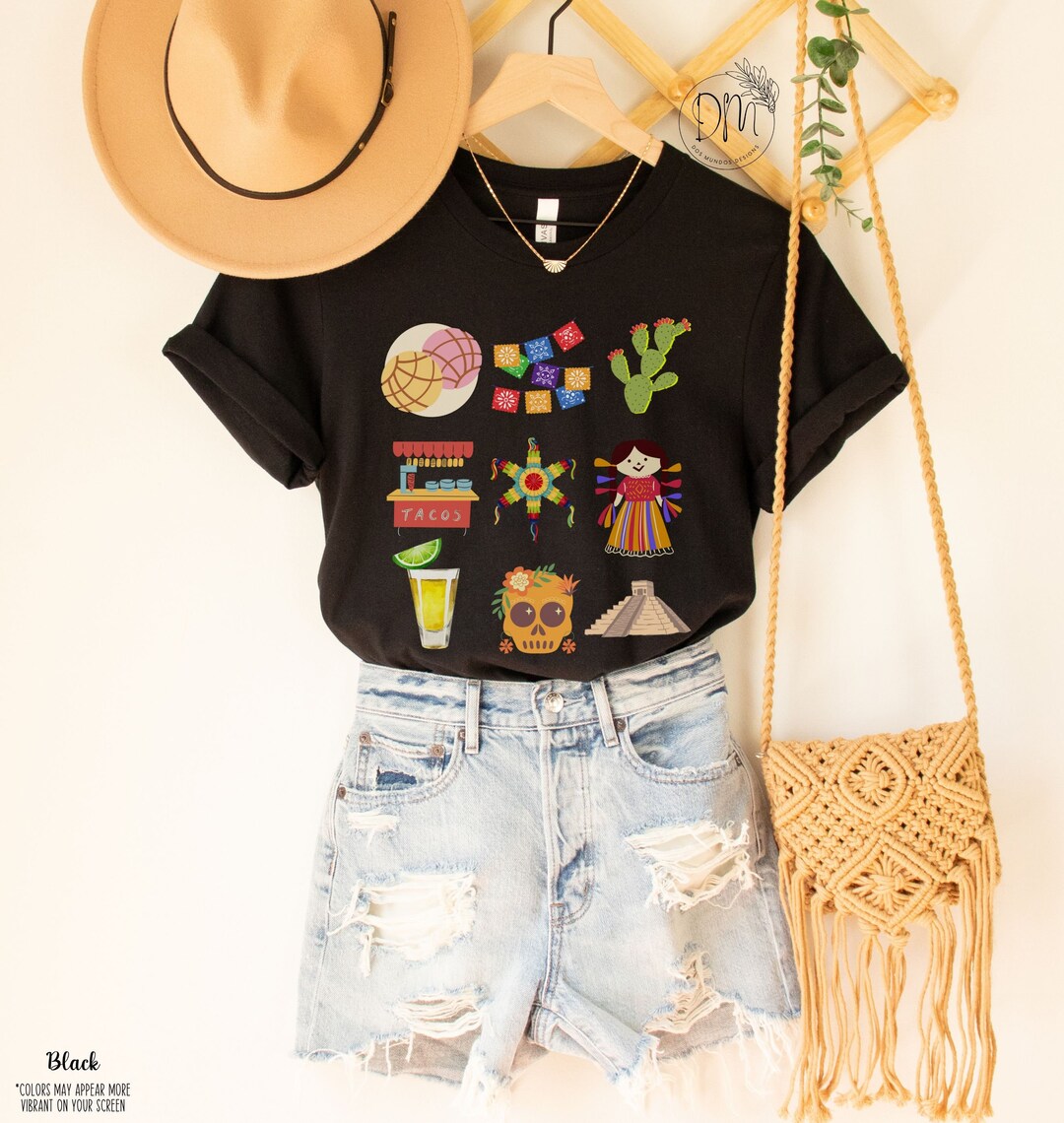 Mexico Shirt, Mexico Doodles Shirt, Mexicana Gift Dia De Las Madres ...