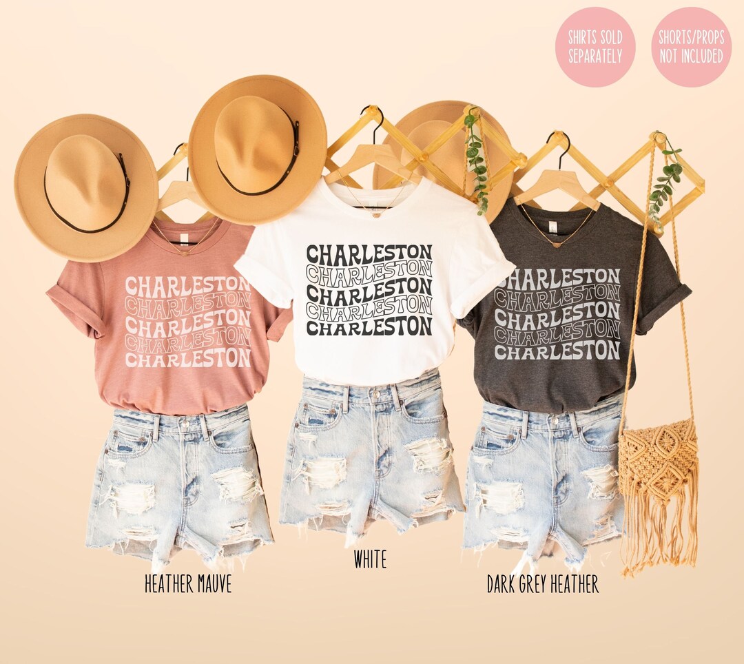 Charleston Shirt, Charleston Girls Trip Shirt, Charleston Matching ...