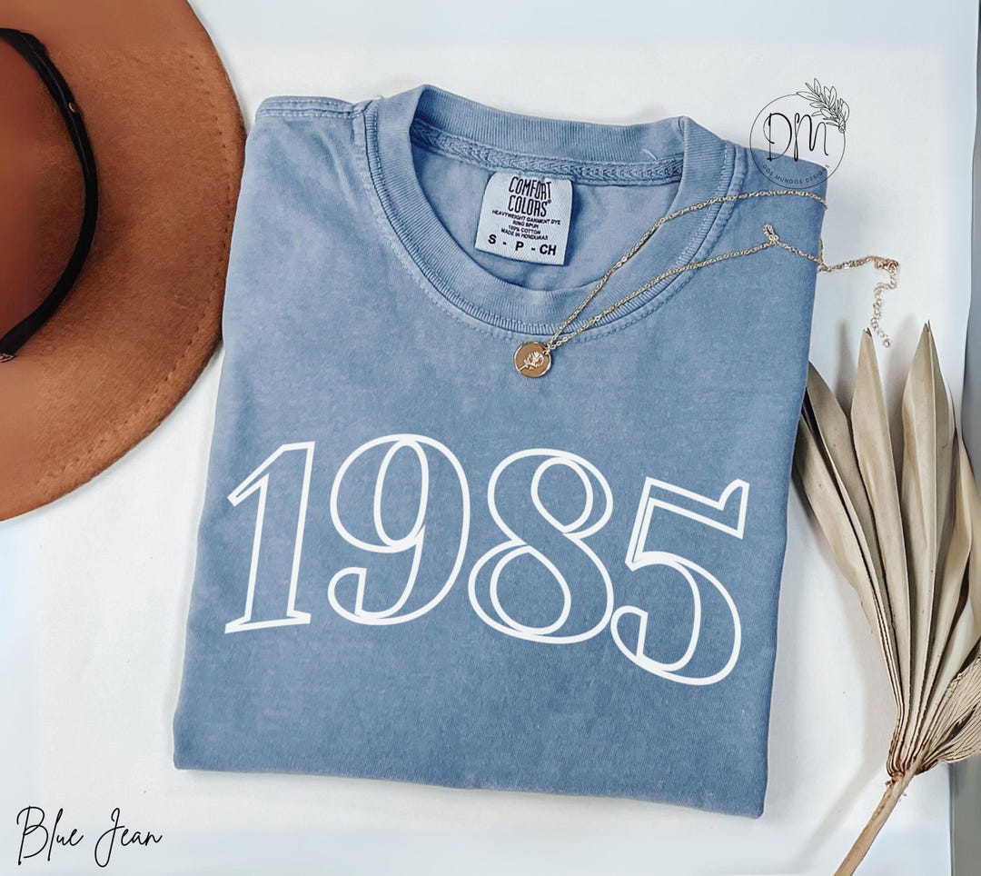 Comfort Colors 1985 Shirt 1985 T-shirt 40th Birthday Shirt 1985 Tshirt ...