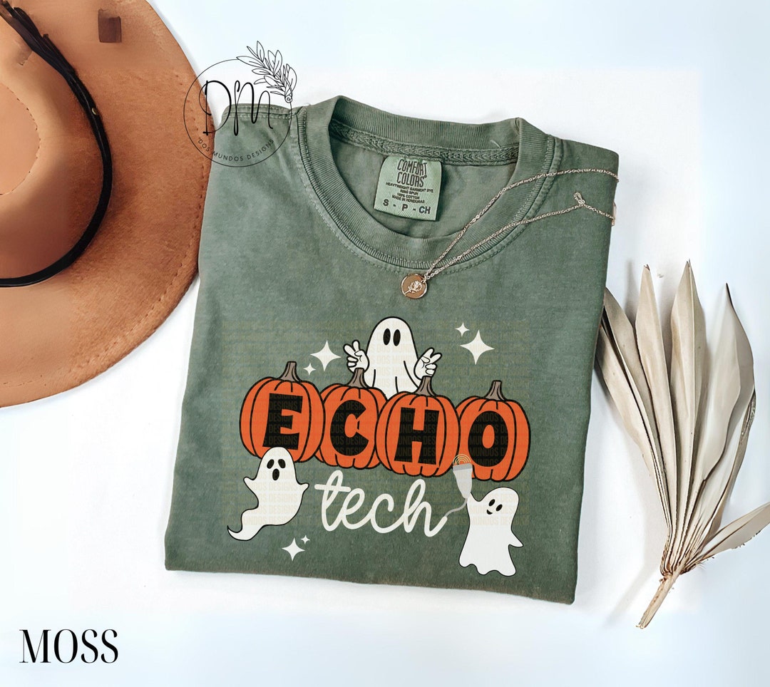 Comfort Colors® Echo Tech Halloween Shirt Echo Tech T-shirt One Spooky ...