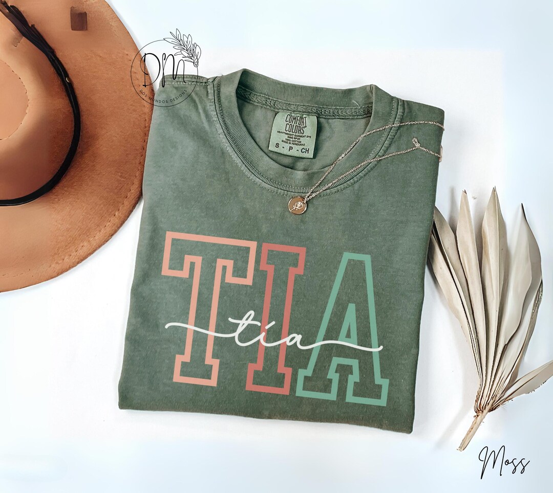Comfort Colors Tia Shirt, Tia T-shirt Tia Tshirttia Tee Tia Gift for ...