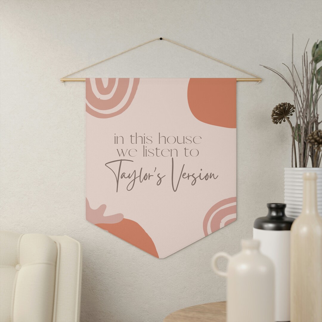 In This House We Listen to Taylors Version Taylor Swift Decor Taylor ...