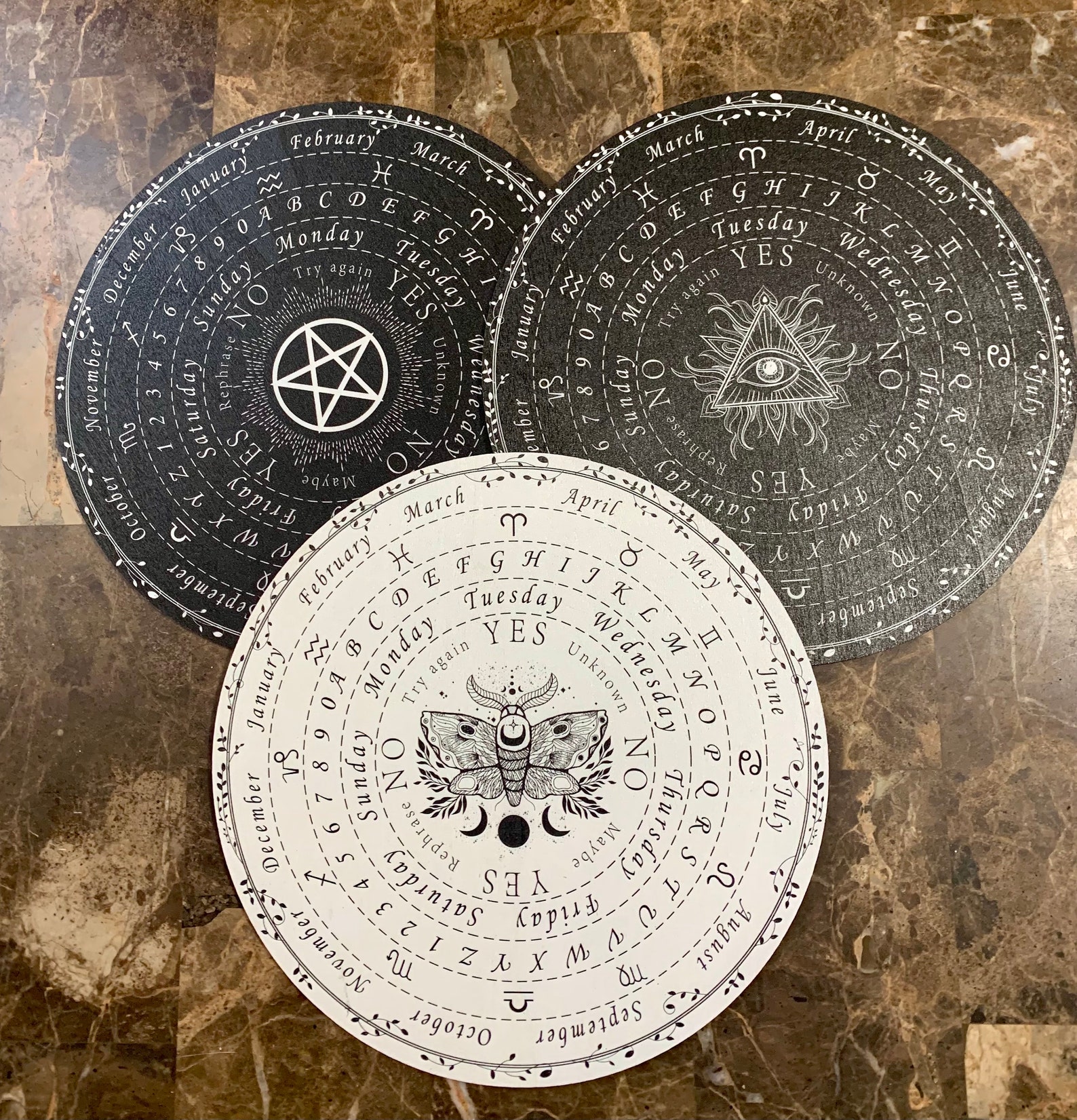 Pendulum Boards wooden - Etsy