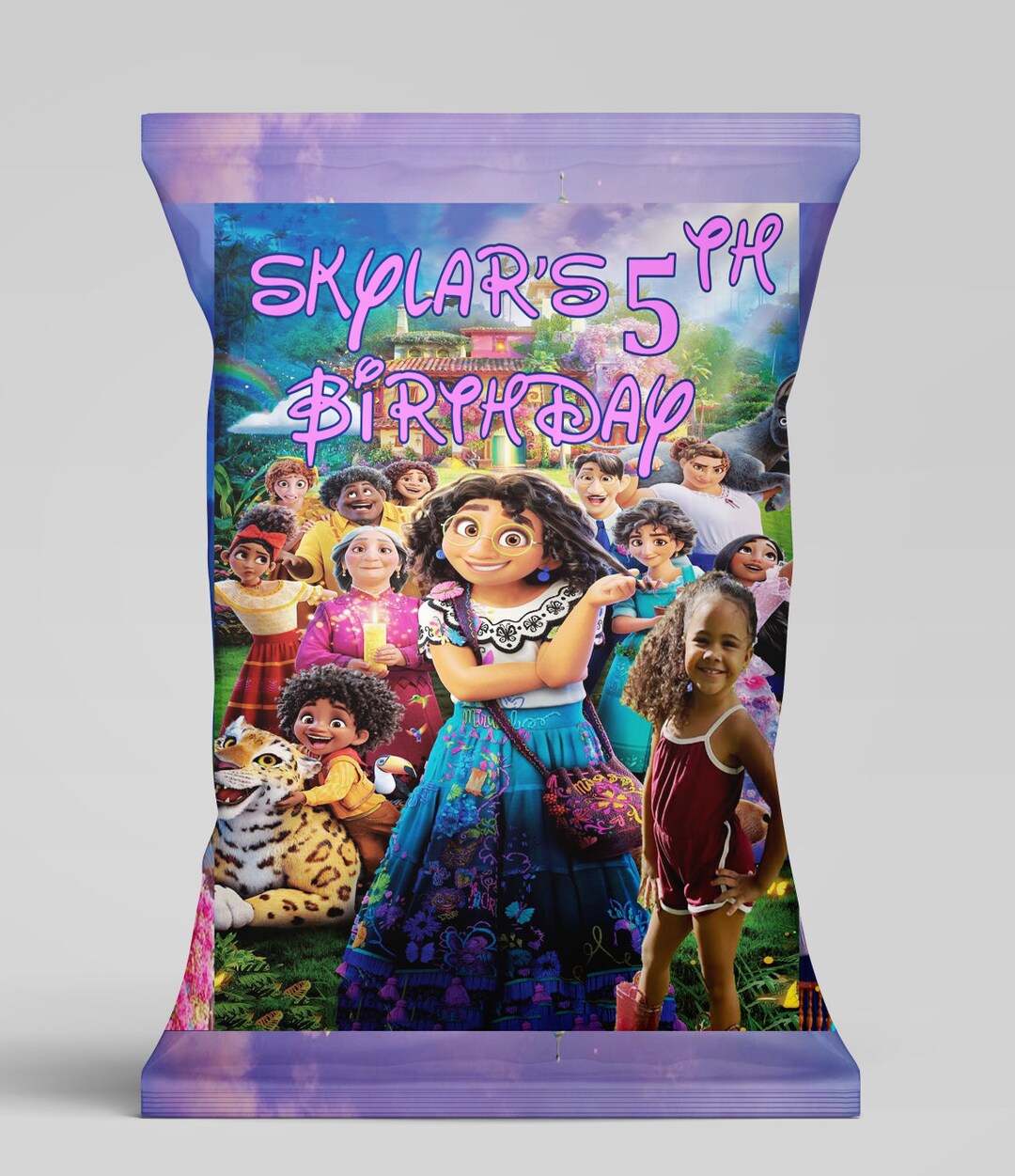 Custom Chips Bag Labels/party Favors - Etsy