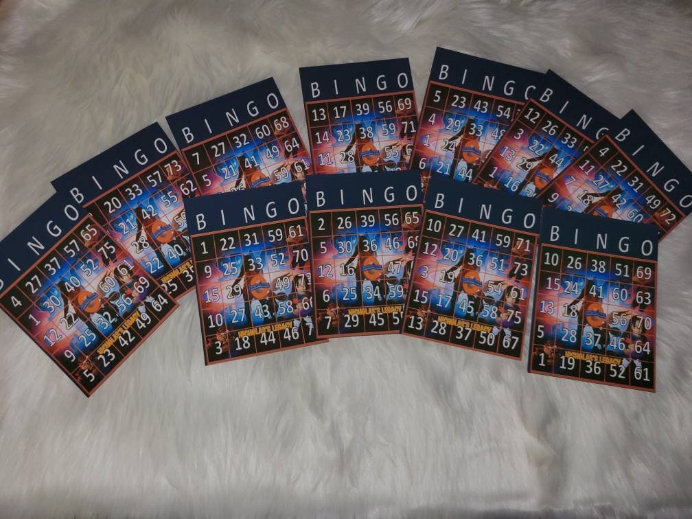 Custom Bingo Cards - Etsy