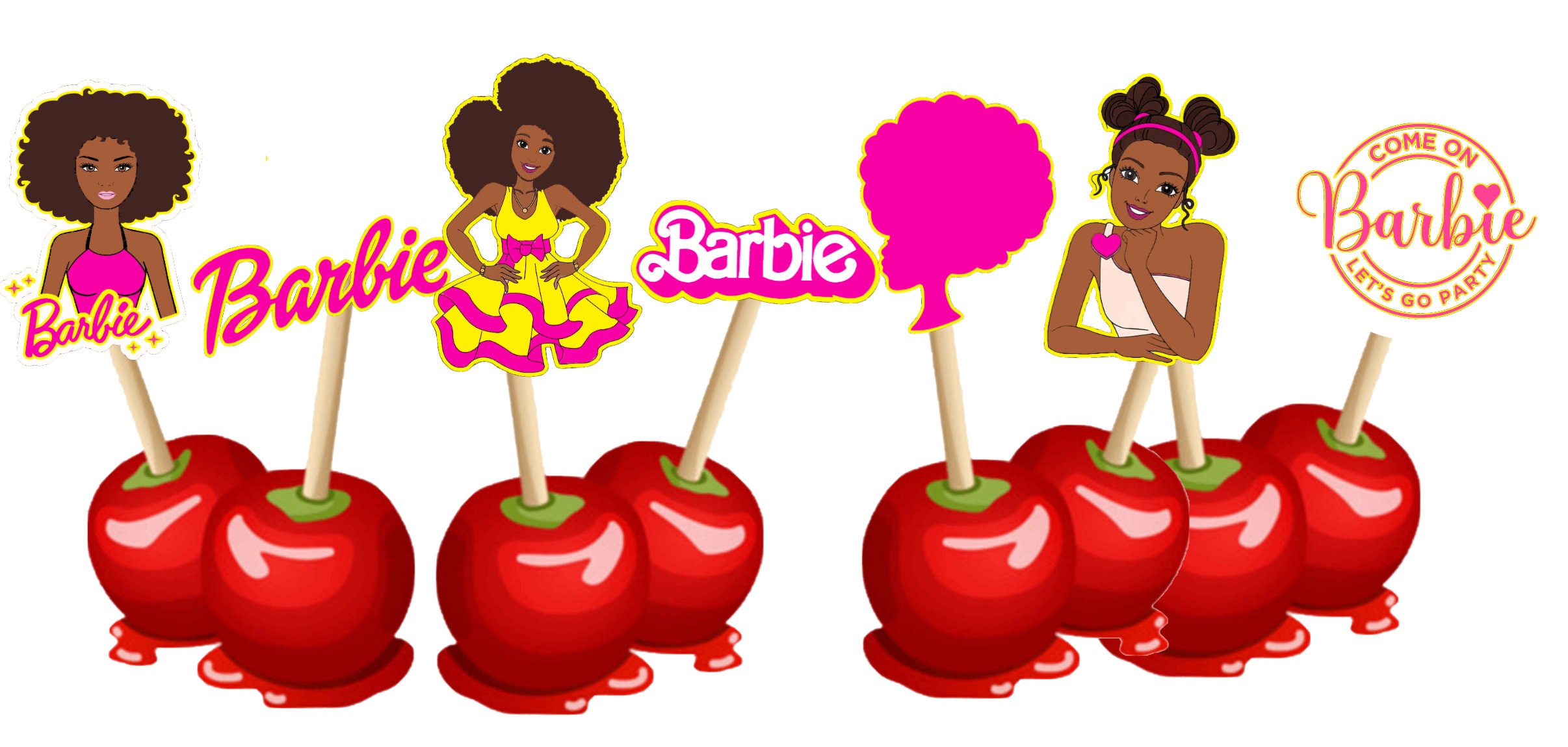 Candy Apple Toppers - Etsy