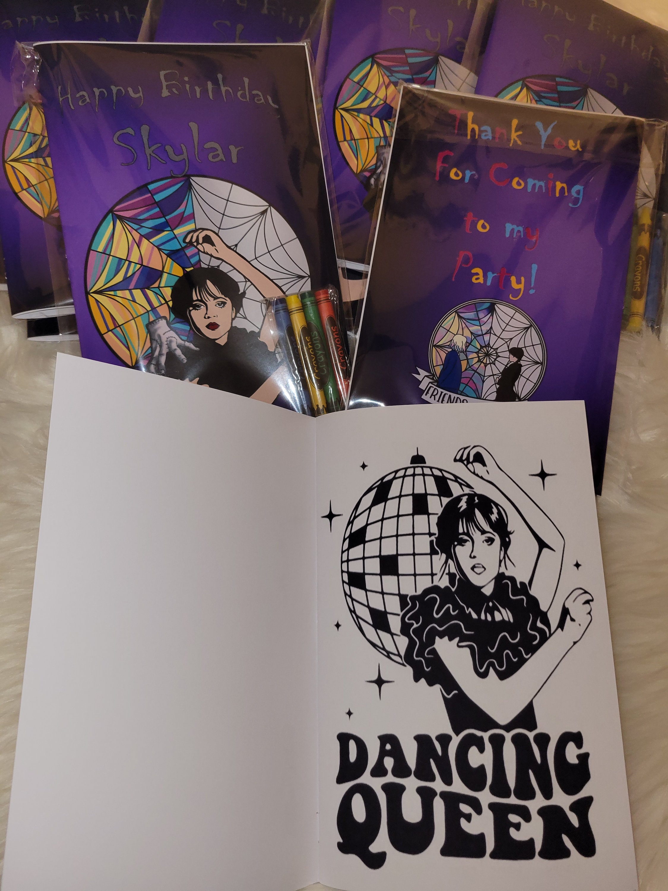 Personalized Coloring Book Party Favor - Etsy