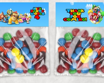 Truck Custom Printable Party Favor Bag Topper Goodie Bag - Etsy