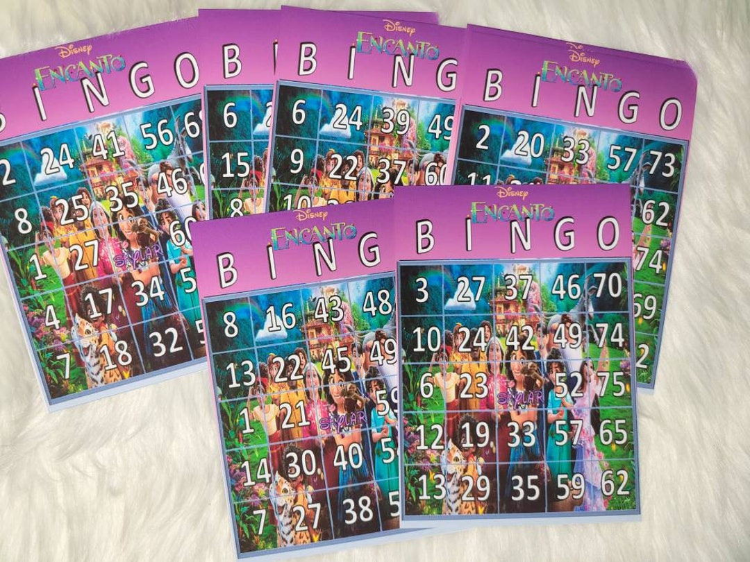 Custom Bingo Cards - Etsy