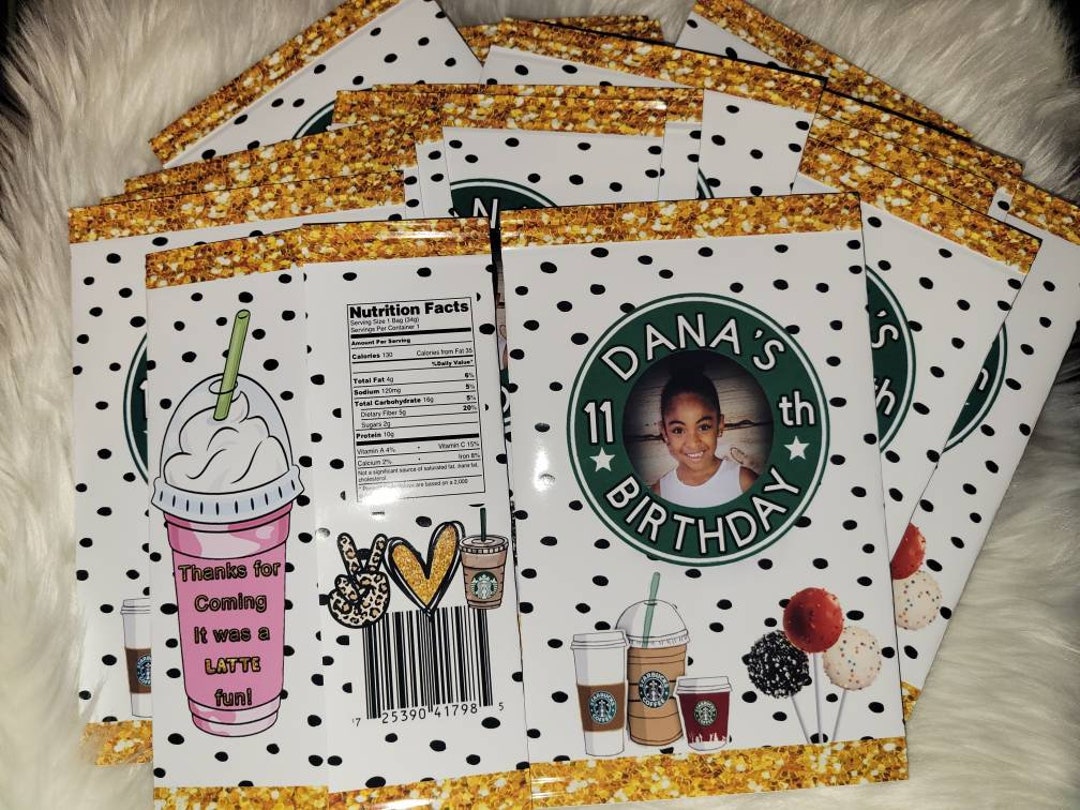 Custom Chips Bag Labels/party Favors - Etsy
