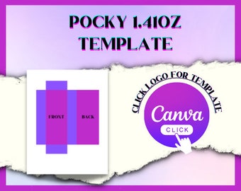 Pocky Box Template