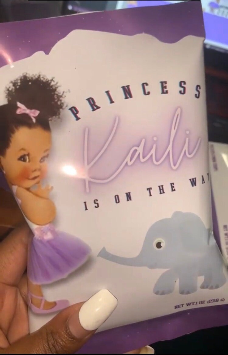 Chip Bag Template - Etsy