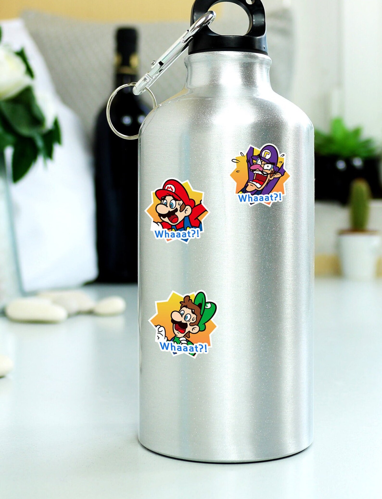 Mario Vinyl Stickers Whaaat Pack Mario Superstars - Etsy