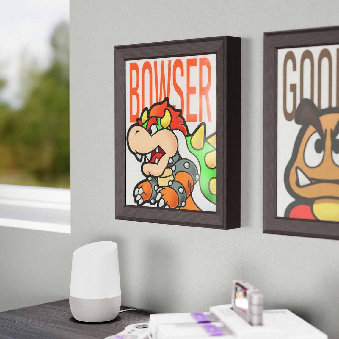 Printable Bowser Poster: Multiple Sizes Included. Vector - Etsy