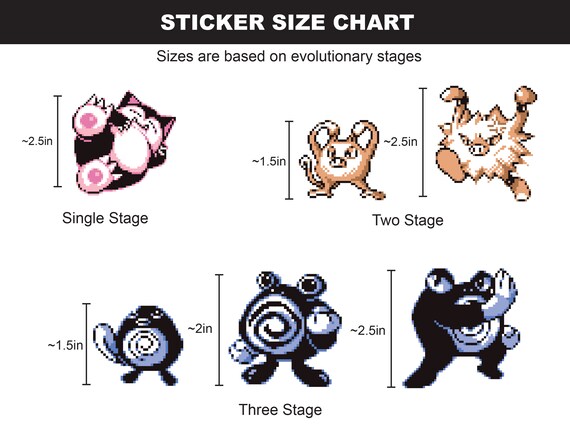 Scrapbooking Embellishments Papercraft Bulbasaur Pixel Art Sticker Pokemon Waterproof Vinyl ...