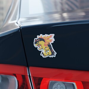 Pokemon Sprite Sticker Booster Pack Gen 2 Gold/silver Random Sticker ...