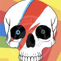 Peach Skull - Etsy