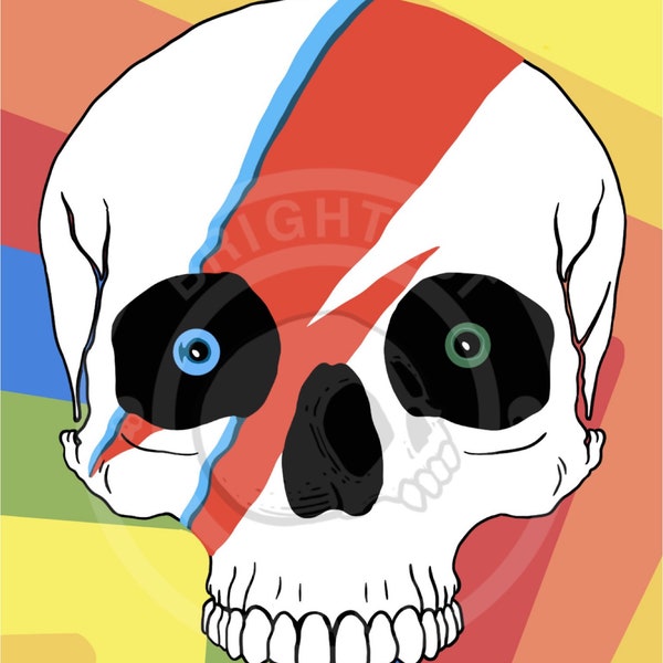 Peach Skull - Etsy