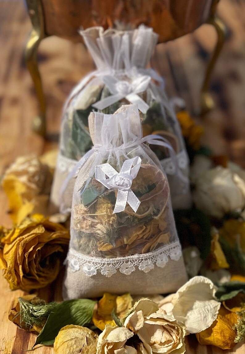 Sunny Garden Potpourri | Dried Florals & Citrus | Potpourri Sachet Bags ...