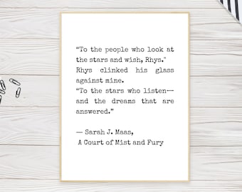 Acotar Quote Digital - Etsy