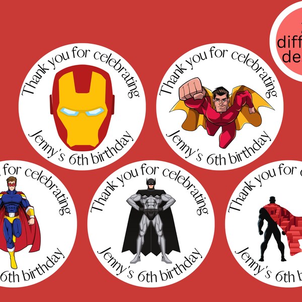 Custom Superhero - Etsy