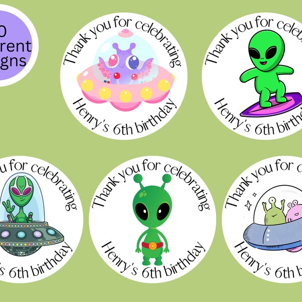 Alien Birthday Party - Etsy