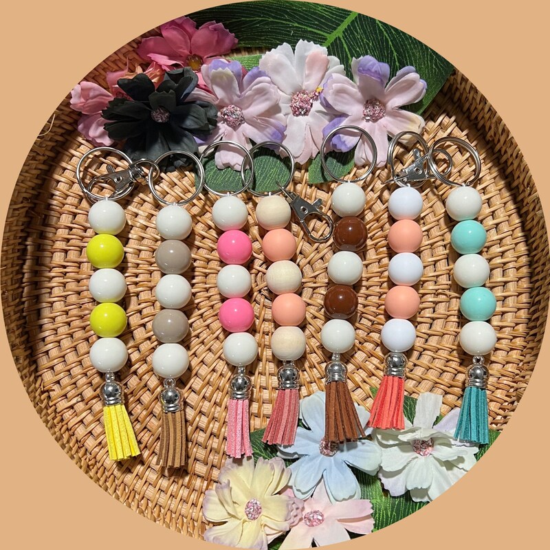 Beaded Bag Tag - Etsy