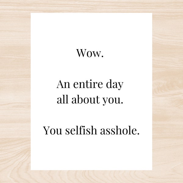 Happy Birthday Asshole Etsy