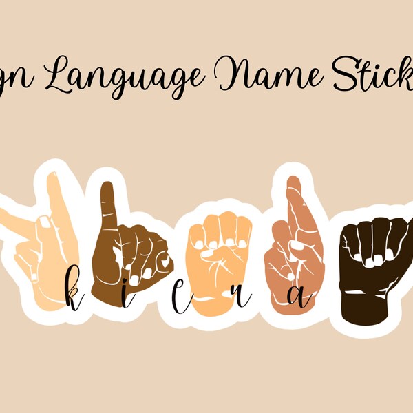 Sign Language - Etsy