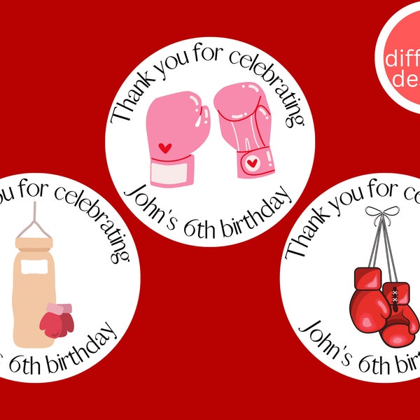 Boxing Theme Party - Etsy