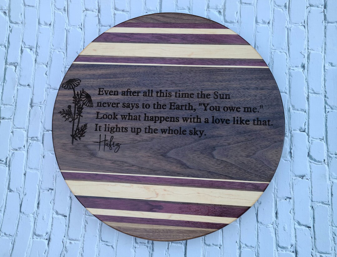 16" Engraved Lazy Susan - Etsy