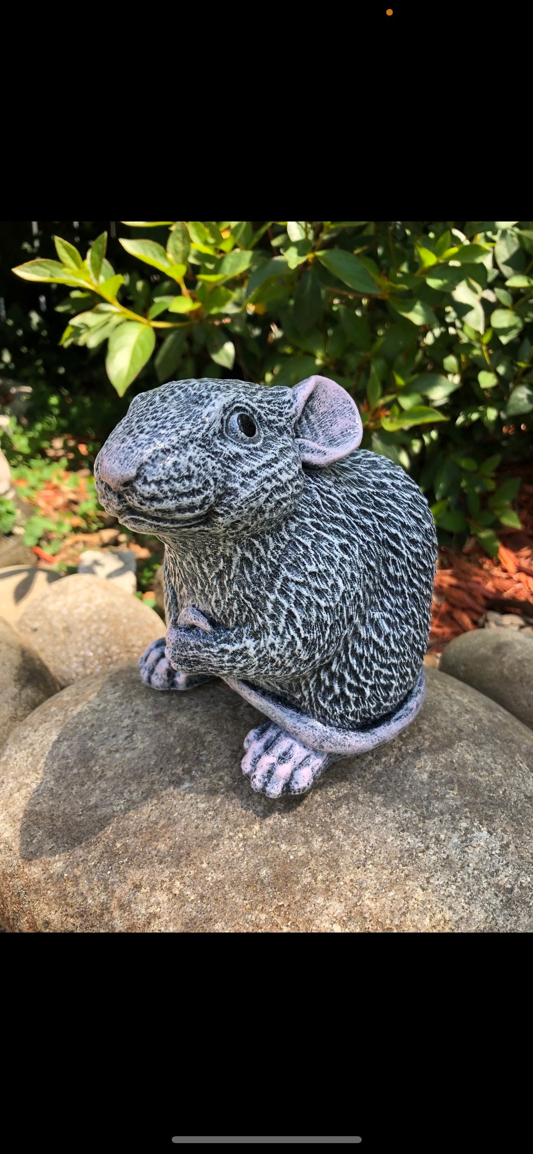 Rat Statue Lawn Garden Concrete Mouse Monument Memorial - Etsy