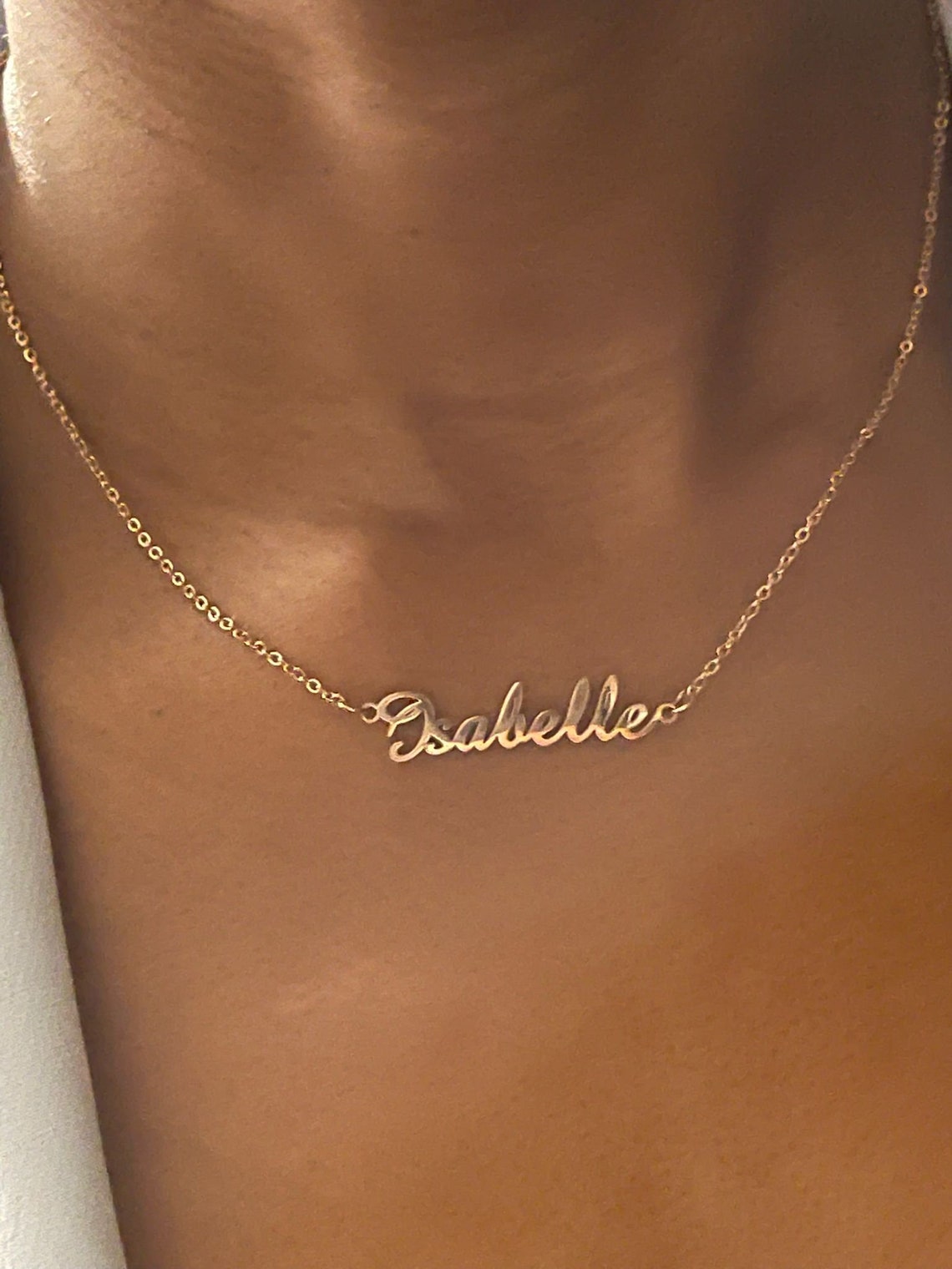Personalized Name Necklaces, Custom Letter Necklace, Script Name ...