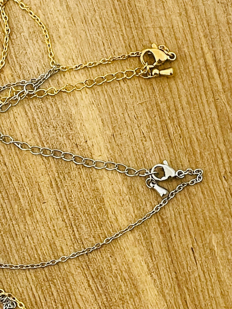 18K Gold Filled Number Necklace, Custom Handmade Necklace, Personalized ...