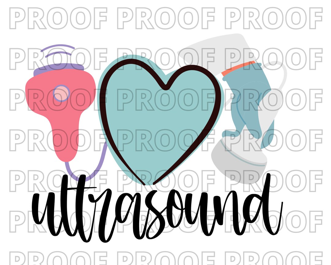 Ultrasound SVG PNG Image | Ultrasound Sublimation Design | Sonography ...
