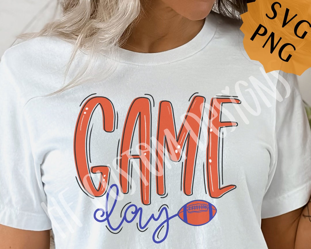 Game Day Svg, Game Day Png, Game Day Sublimation, Football Png ...