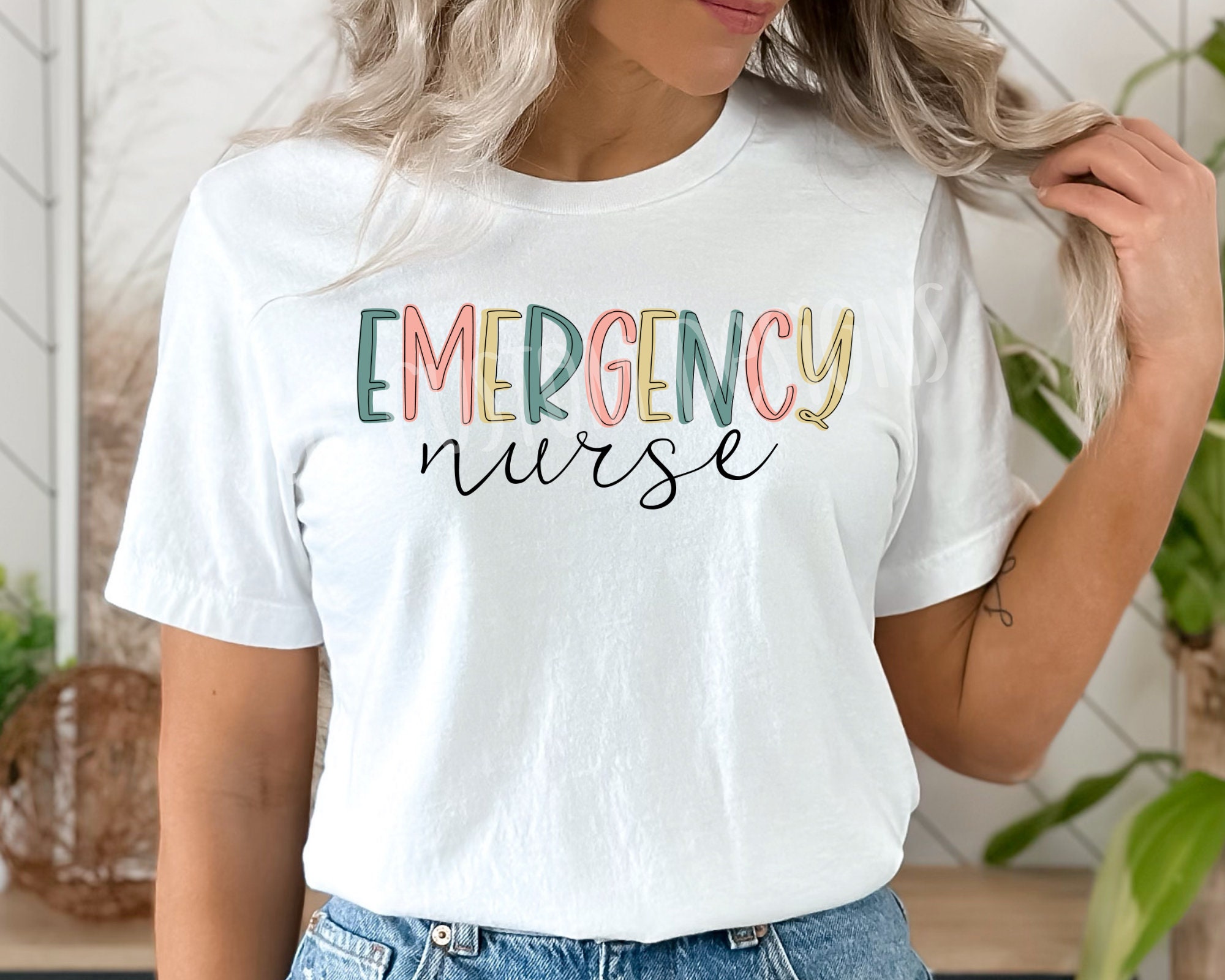 ER Nurse SVG Er Nurse PNG Er Nurse Badge Reel Svg Cut - Etsy