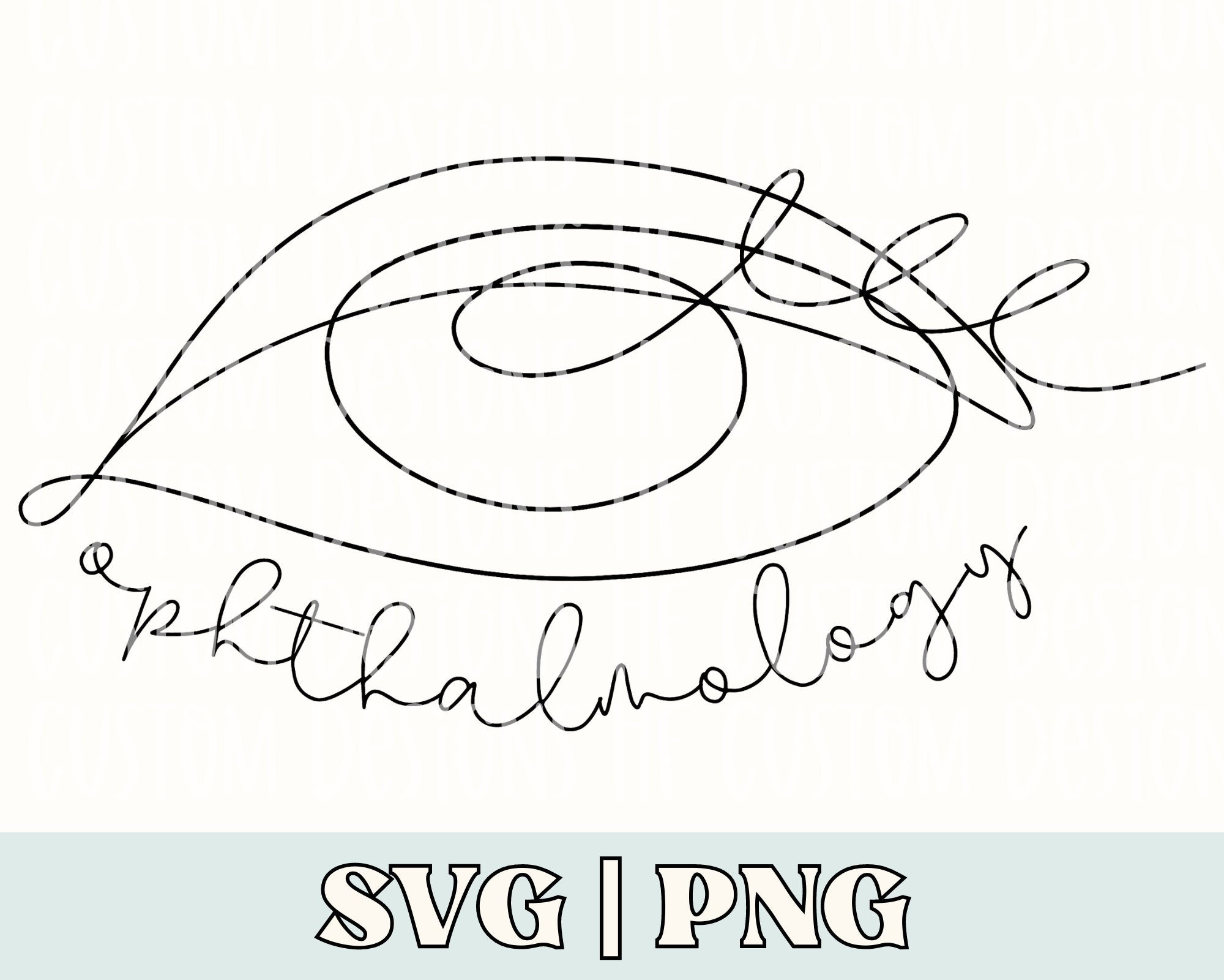 Ophthalmology Svg, Ophthalmology Png, Ophthalmology Sublimation, Cut ...
