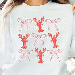 Coquette Crawfish PNG | Cajun PNG | Louisiana Shirt Design | Coquette ...