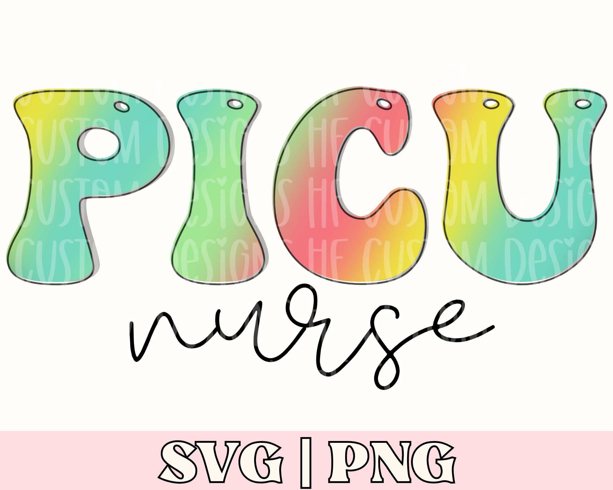 PICU Nurse Svg, Picu Png, Picu Sublimation, Nursing Svg, Nurse Png - Etsy