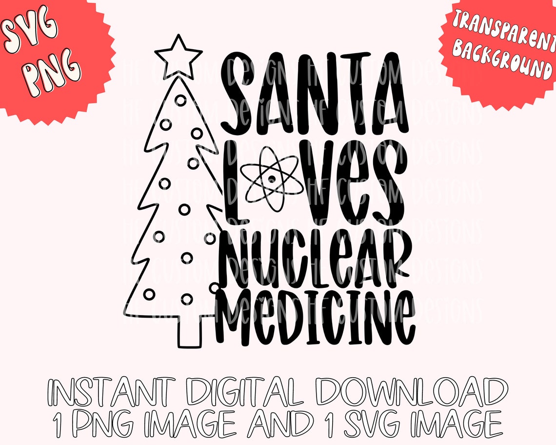 Nuclear Medicine Png Nuclear Medicine Svg Badge Reel Png - Etsy